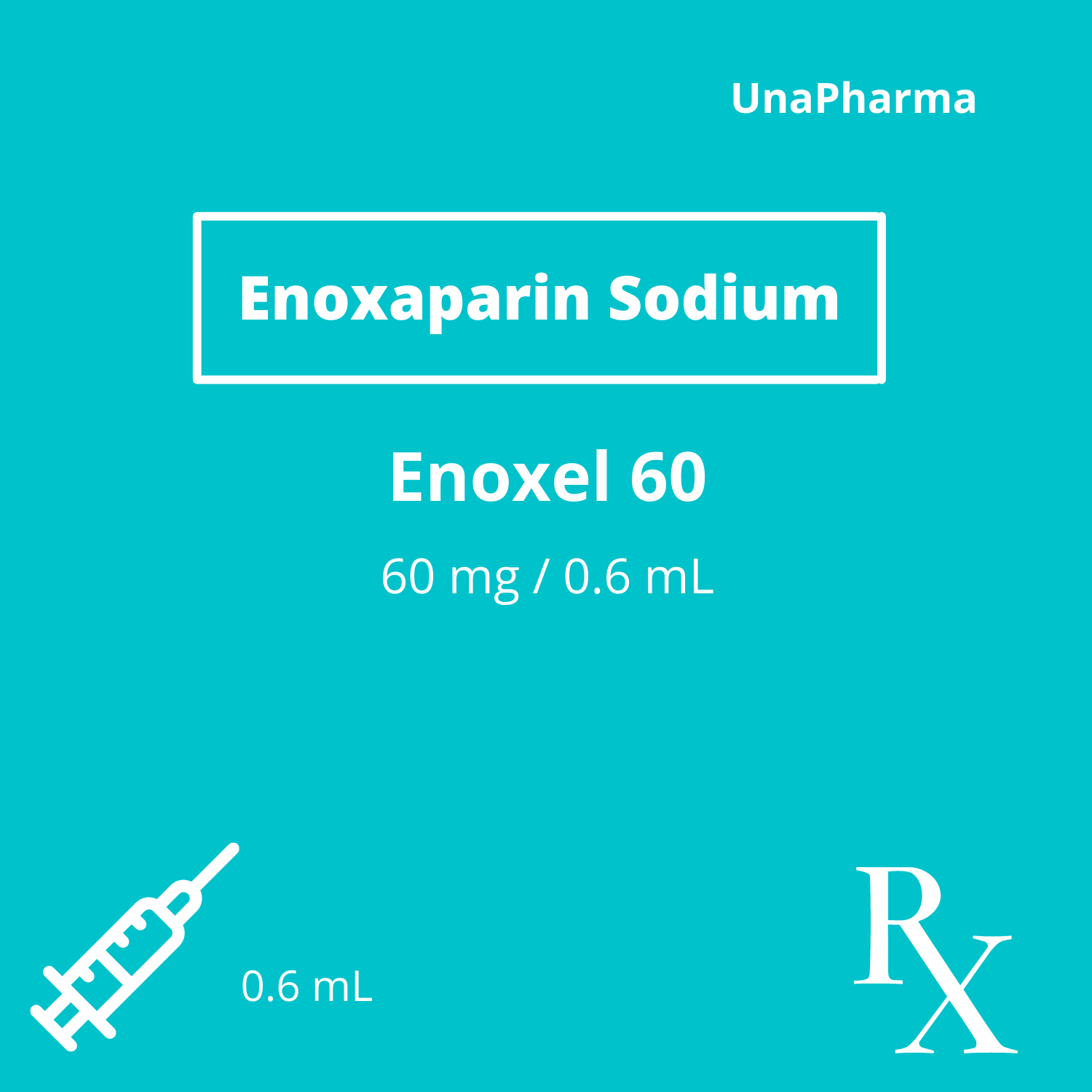 ENOXEL 60 Enoxaparin Sodium 60mg / 0.6mL Solution for SC Injection 0 ...