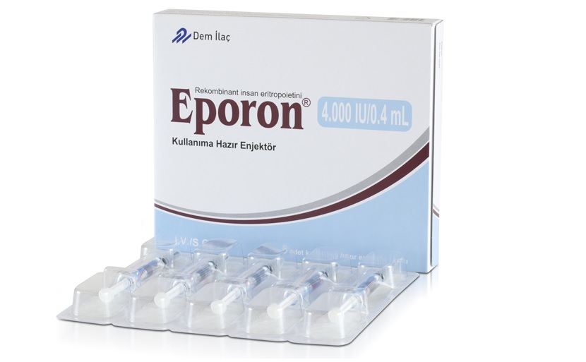 EPORON Epoetin Alfa 4,000IU / 0.4mL Solution for IV/SC Injection 0.4mL ...
