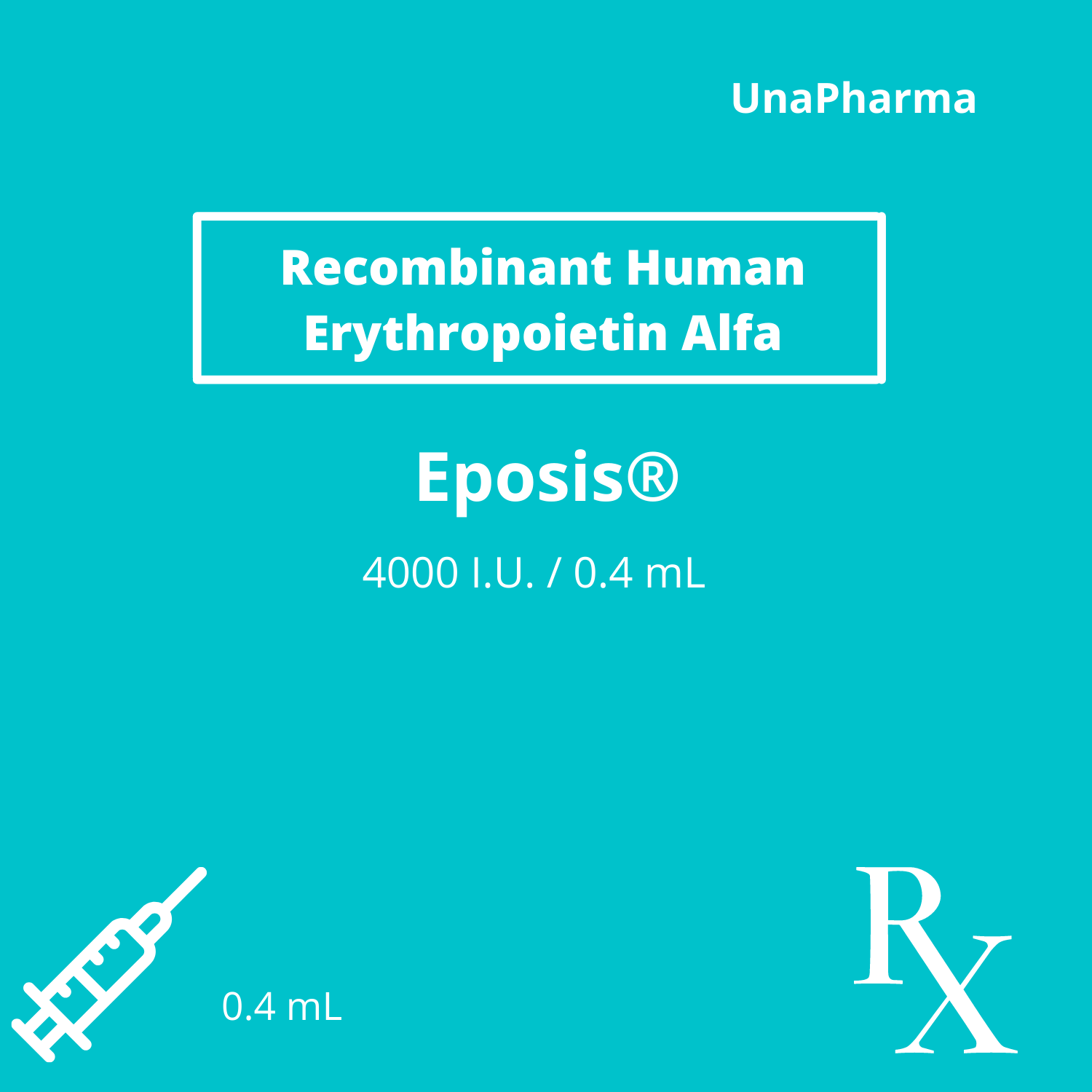 EPOSIS Epoetin Alfa 4,000IU / 0.4mL Solution for IV/SC Injection 0.4mL ...