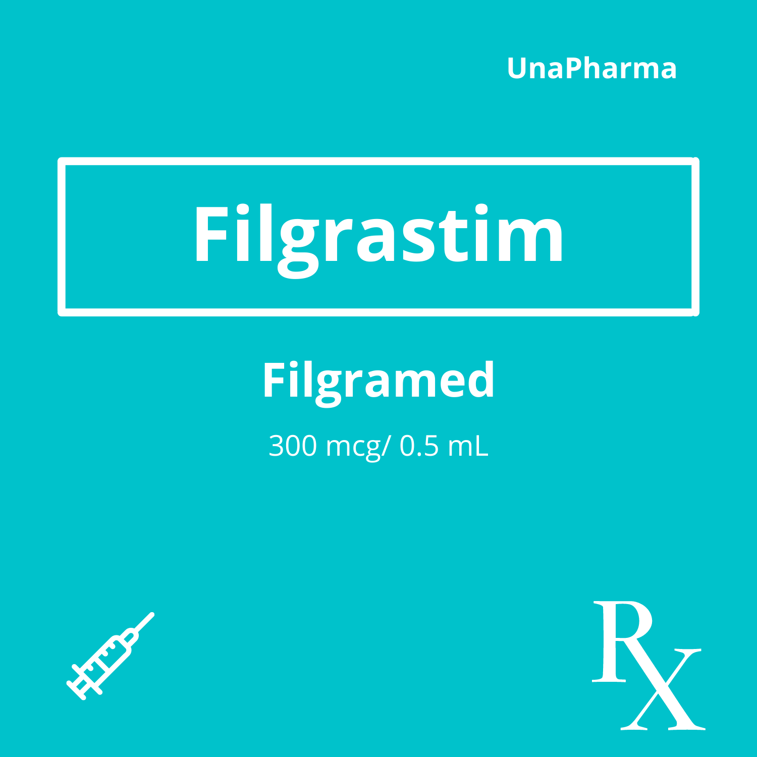FILGRAMED Filgrastim 300mcg / 0.5mL Solution for IV/SC Injection 0.5mL ...