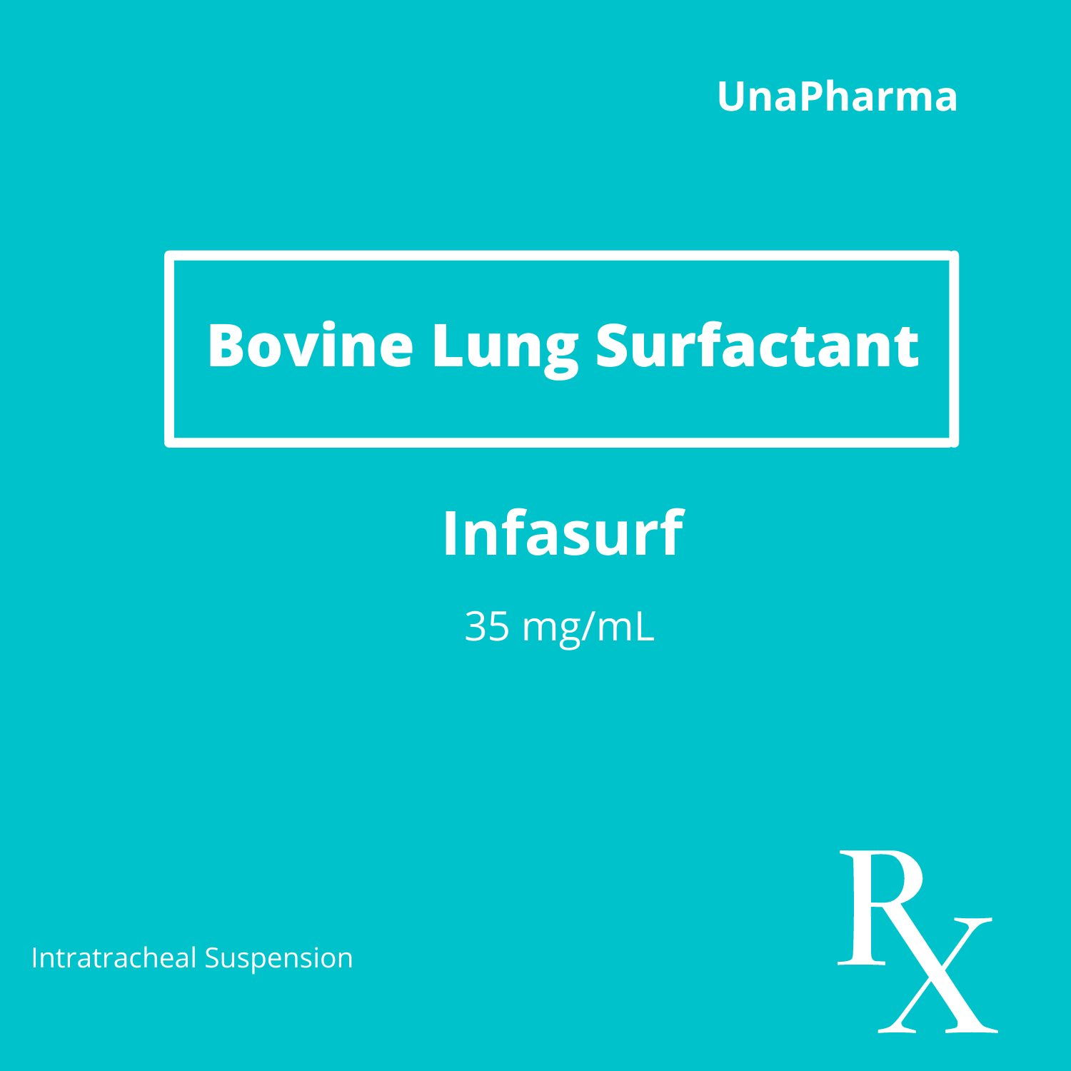 INFASURF Bovine Lung Surfactant 35mg / mL Intratracheal Suspension 3mL ...