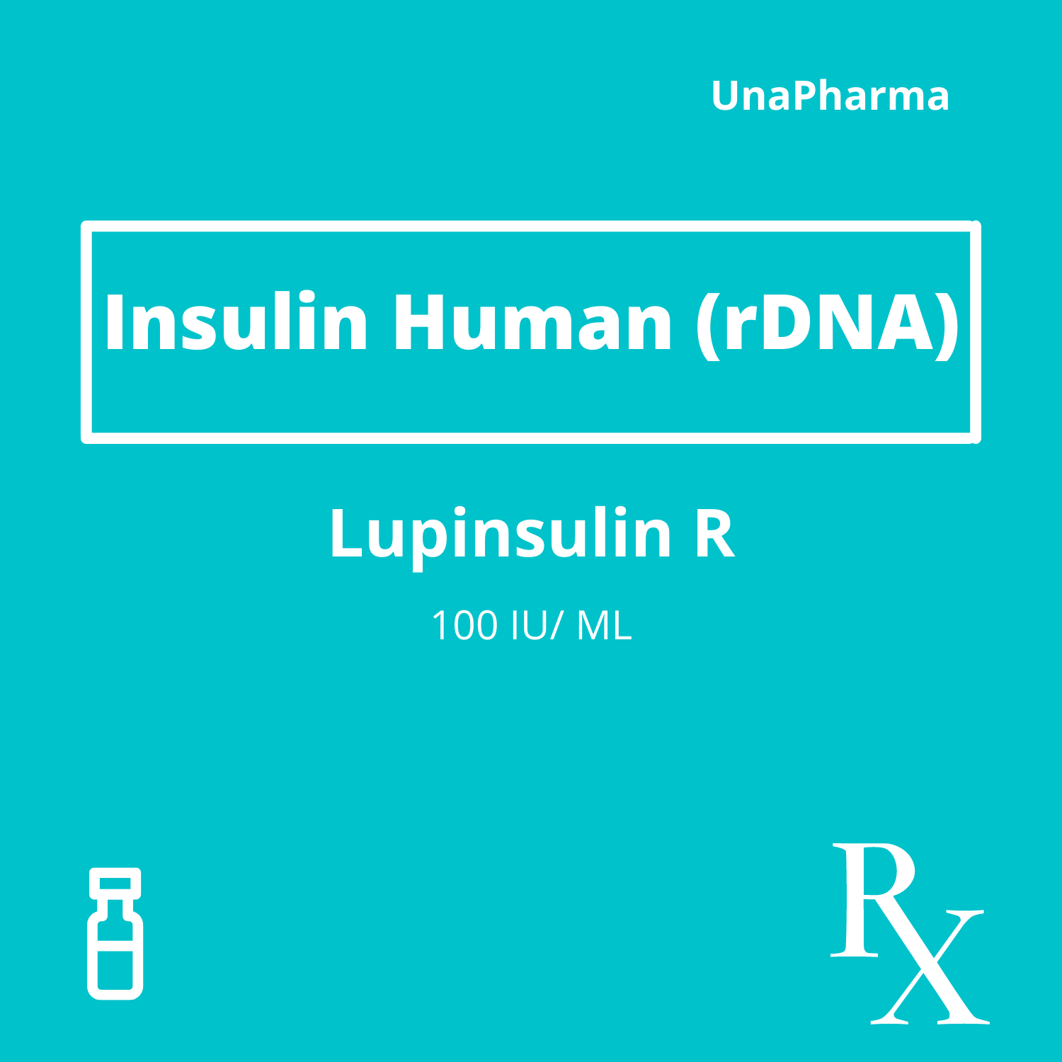 LUPINSULIN R Insulin Human (rDNA) 100IU / mL Solution for IM/SC ...