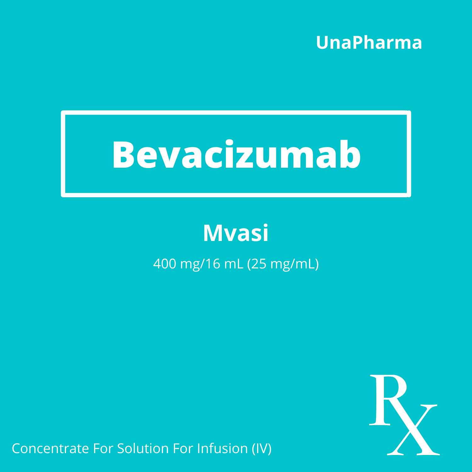 MVASI Bevacizumab 400mg / 16ml (25mg / mL) Concentrate for IV Infusion ...