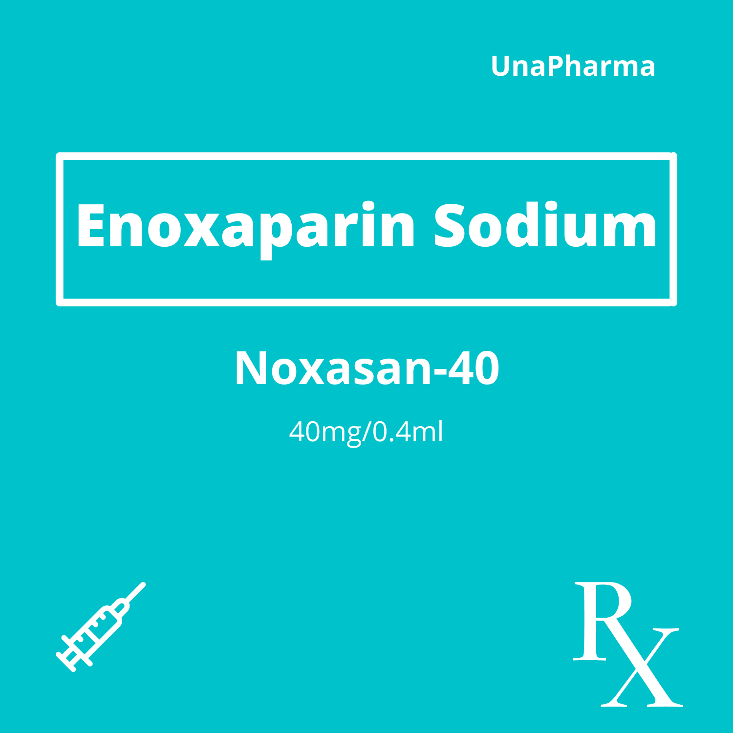 NOXASAN-40 Enoxaparin Sodium 40mg / 0.4mL Solution for IV/SC Injection ...
