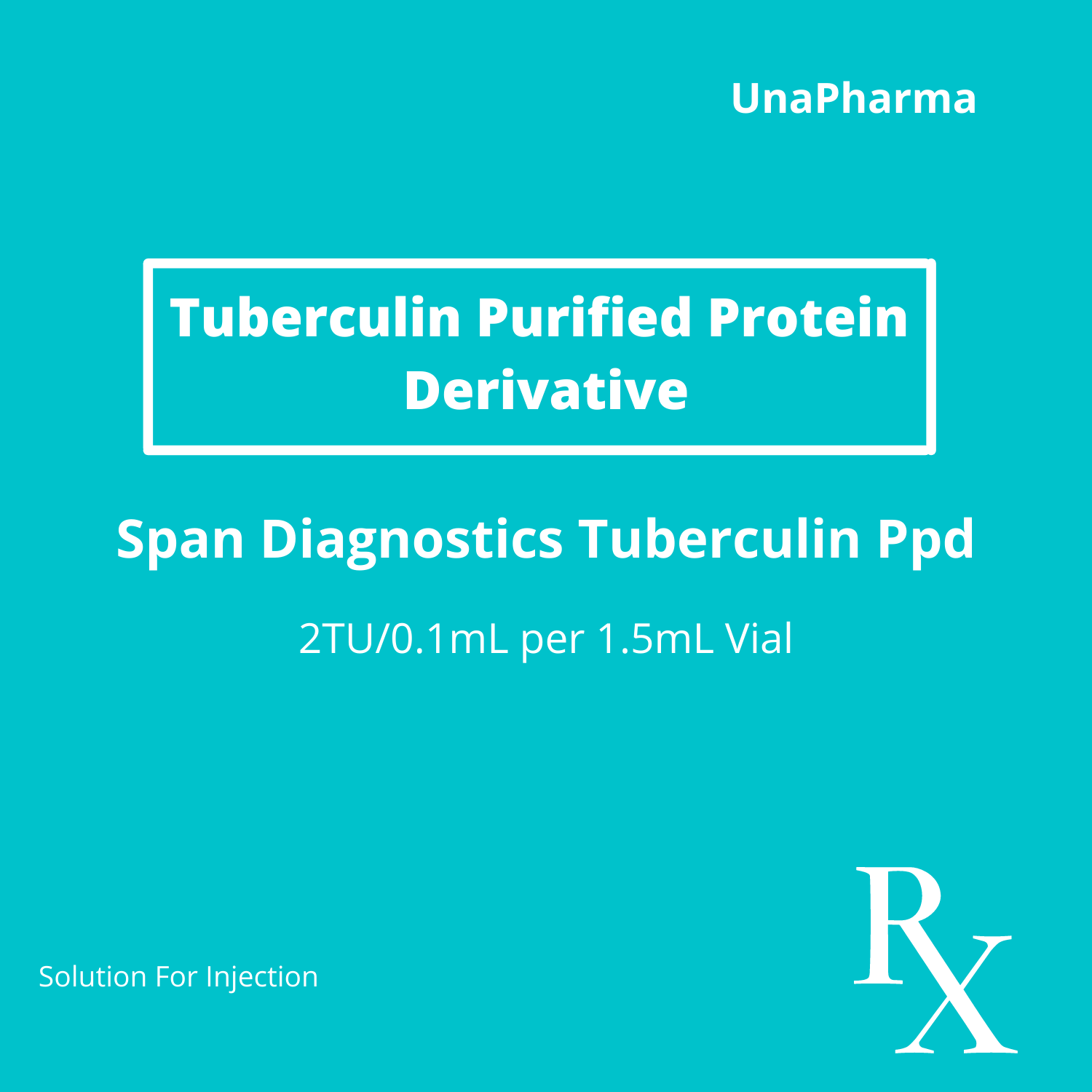 SPAN DIAGNOSTICS TUBERCULIN PPD Tuberculin Purified Protein Derivative ...