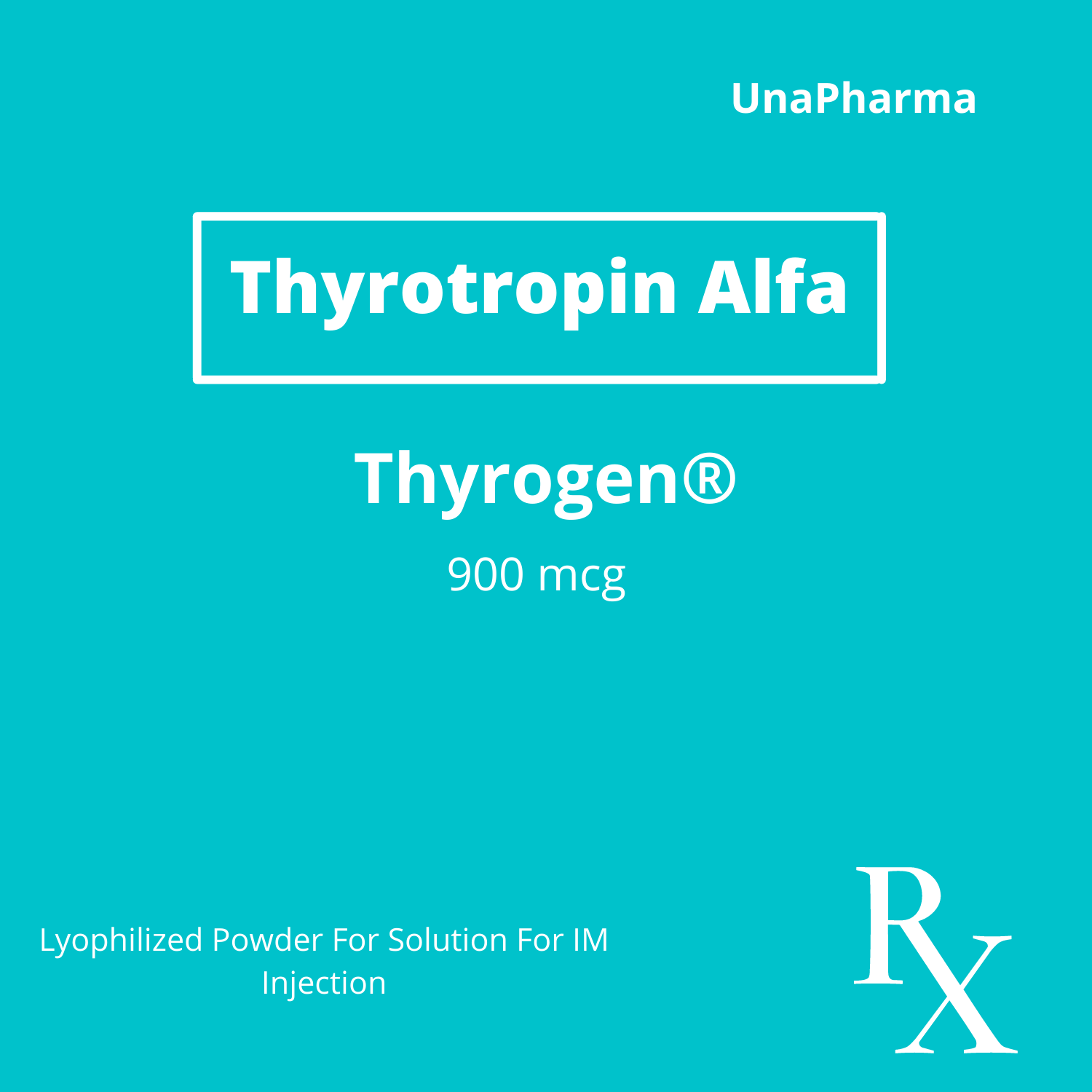 THYROTROPIN ALFA Thyrogen 900mcg Lyophilized Powder for IM Injection 0 ...