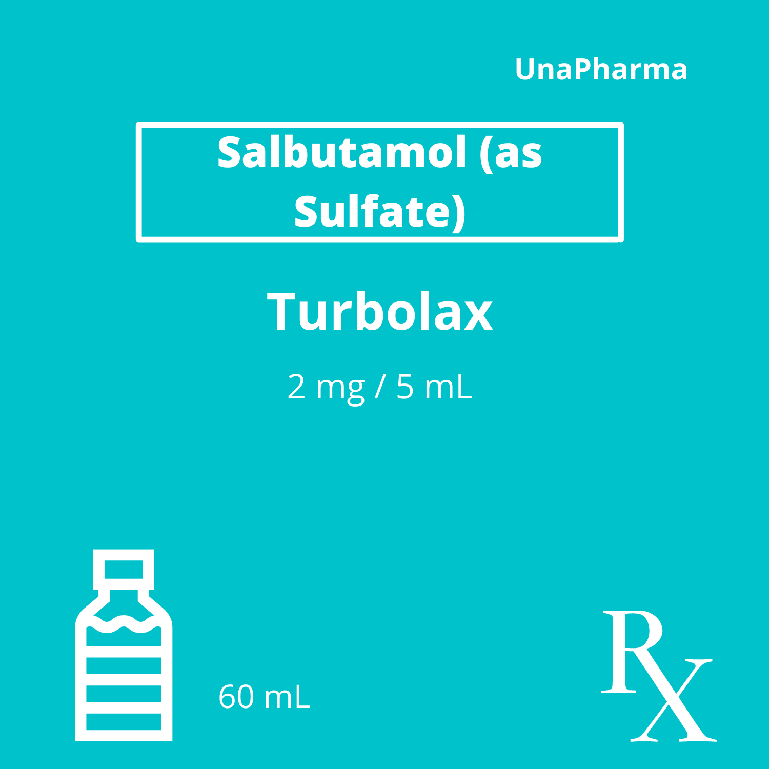 TURBOLAX Salbutamol 2mg / 5mL Syrup 60mL price in the Philippines ...