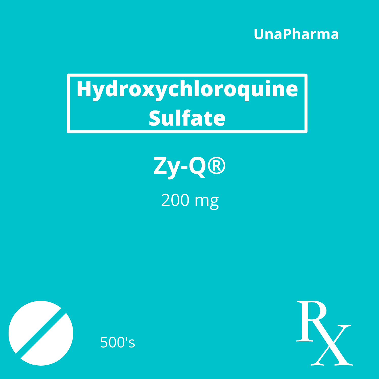 ZYQ Hydroxychloroquine Sulfate 200mg Film-Coated Tablet 500's price in ...