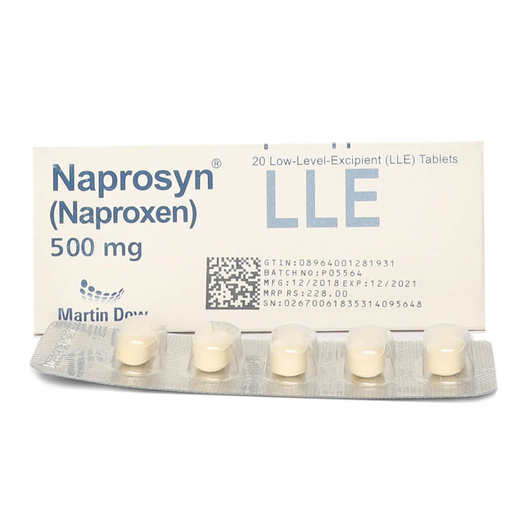 NAPROSYN LLE Naproxen 500mg Tablet 50's price in the Philippines ...