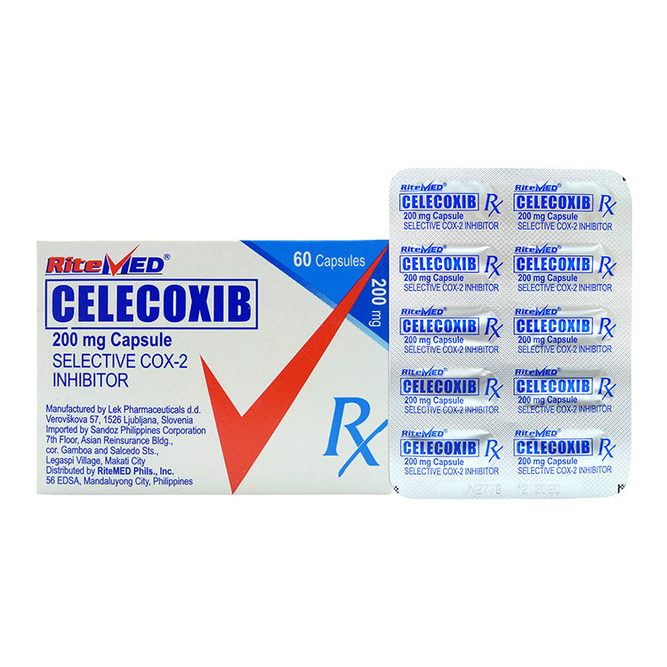 RITEMED Celecoxib 200mg Capsule 60's price in the Philippines | MedsGo ...