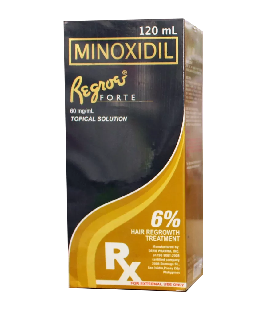 REGROE FORTE Minoxidil 6.0% (60mg / mL) Topical Solution 120mL price in ...