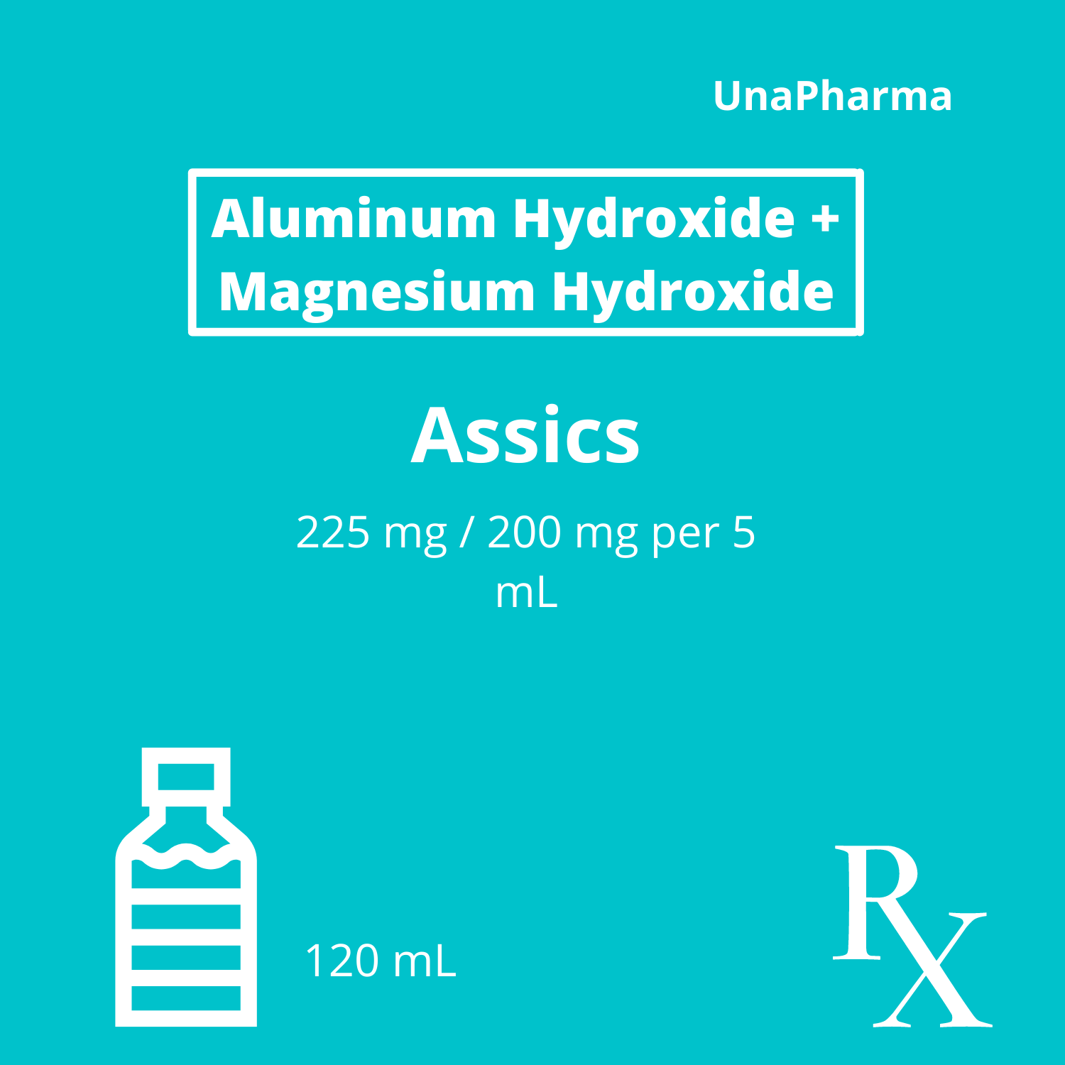 ASSICS Aluminum Hydroxide / Magnesium Hydroxide 225mg / 200mg per 5mL Suspension 120mL price in ...