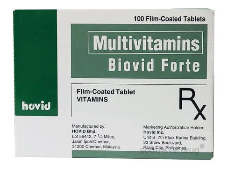 BIOVID FORTE Pyridoxine Hydrochloride (Vit. B6) / Thiamine Mononitrate ...
