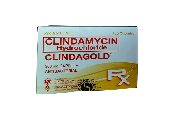 CLINDAGOLD Clindamycin Hydrochloride 300mg Capsule 100's price in the ...