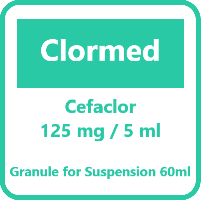 CLORMED Cefaclor 125mg / 5mL Granule for Suspension 60mL price in the ...