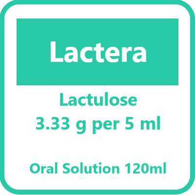 LACTERA Lactulose 3.33g / 5mL Oral Solution 120mL price in the Philippines | MedsGo Pharmacy