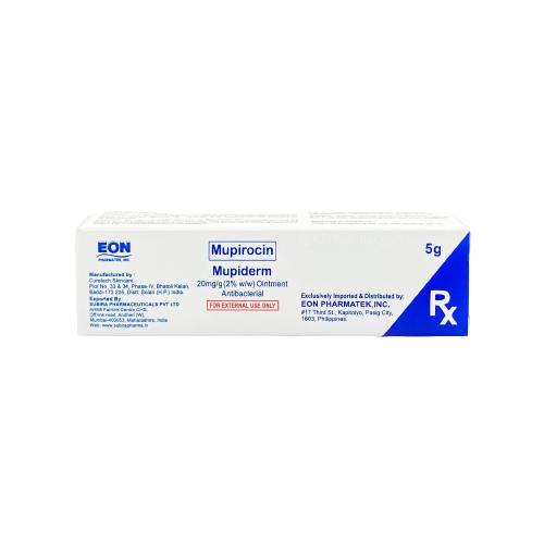 MUPIDERM Mupirocin 20mg / g (2.0%) Ointment 5g price in the Philippines ...