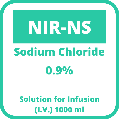 NIR-NS Sodium Chloride 0.9% Solution for IV Infusion 1000mL price in ...