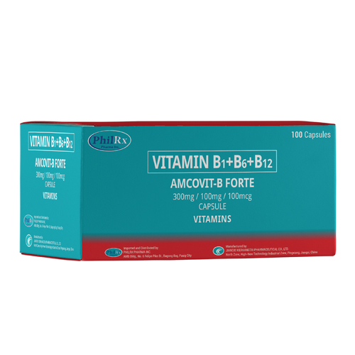 AMCOVIT-B FORTE Vit. B1 / Vit. B6 / Vit. B12 300mg / 100mg / 100mcg ...