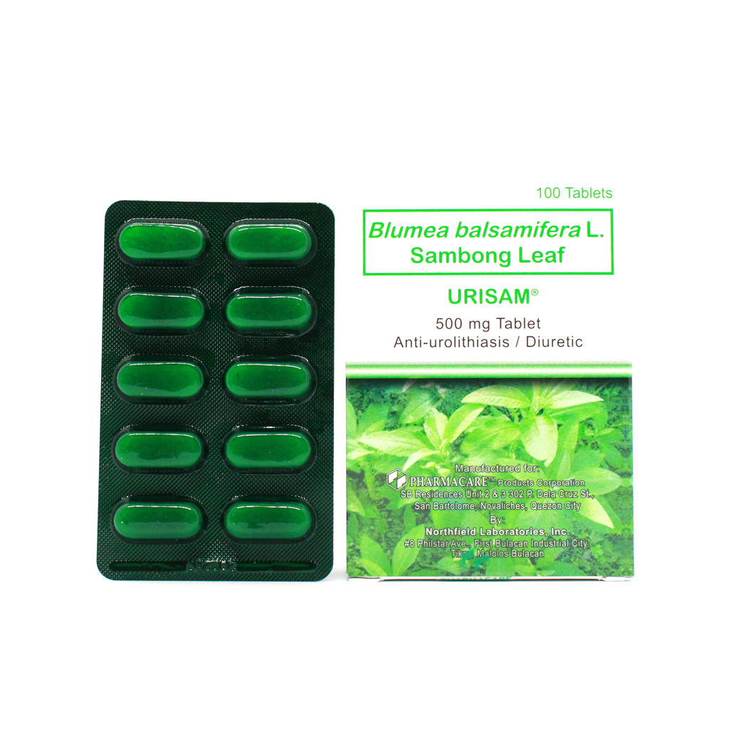 URISAM Blumea Balsamifera L. (Sambong Leaf) 500mg Tablet 100's price in ...