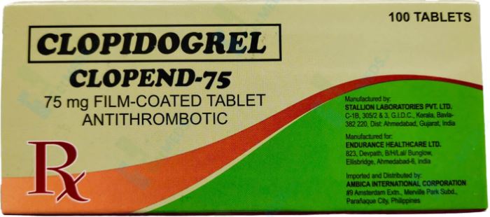 CLOHEAL Clopidogrel 75mg Film-Coated Tablet 100's price in the ...