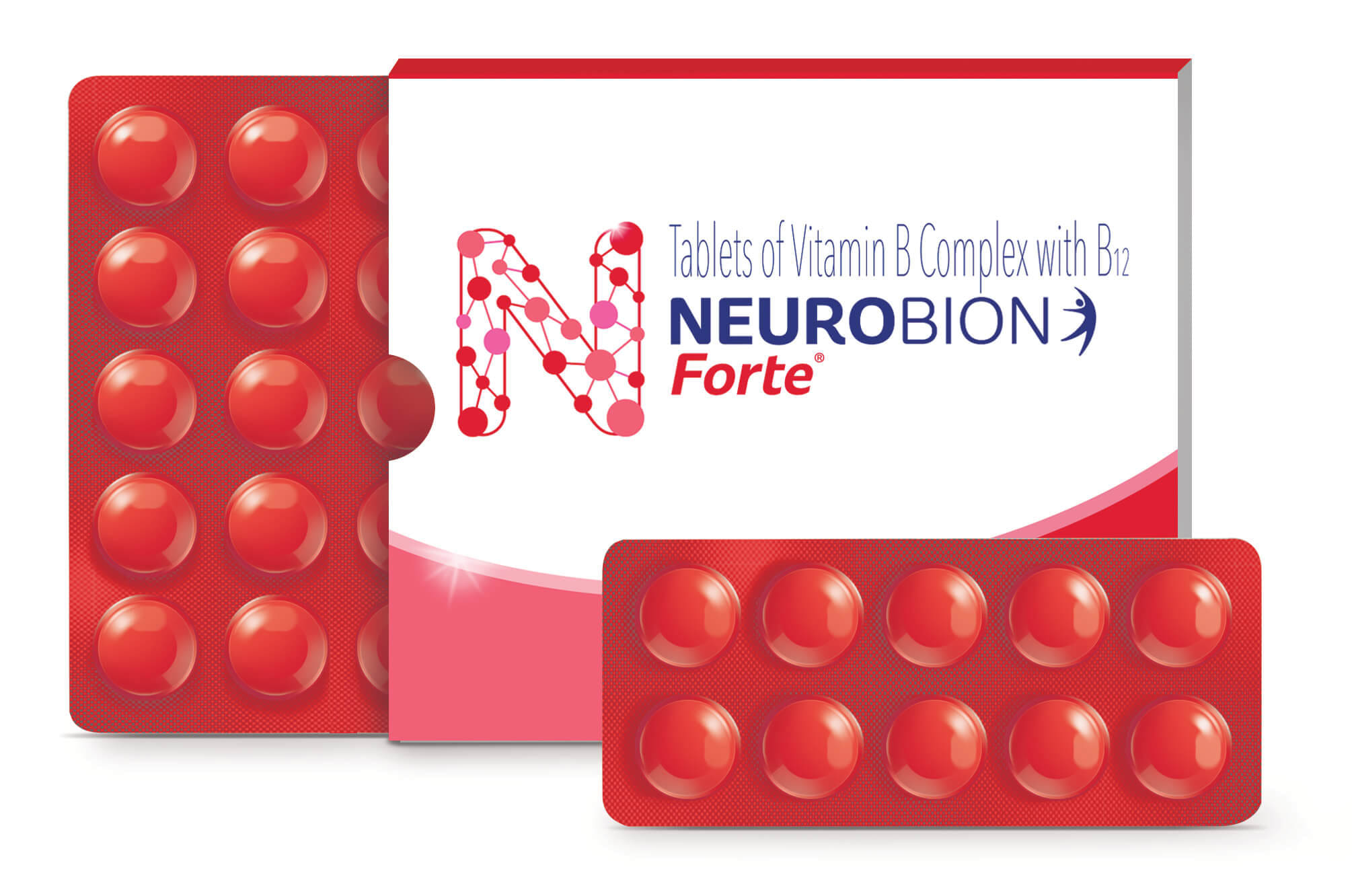 NEUROBION FORTE 5000 Vitamin B Complex 100mg / 100mg / 5mg Film-Coated ...