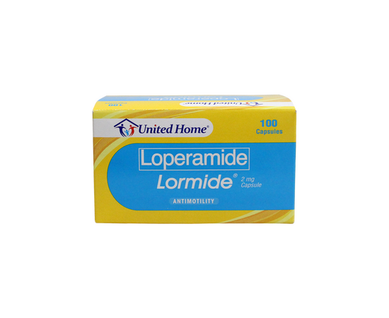 UNITED HOME LORMIDE Loperamide 2mg Capsule 1's price in the Philippines ...