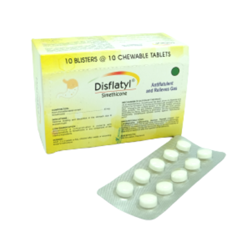 DISFLATYL Simeticone 40mg Tablet 1's price in the Philippines | MedsGo ...