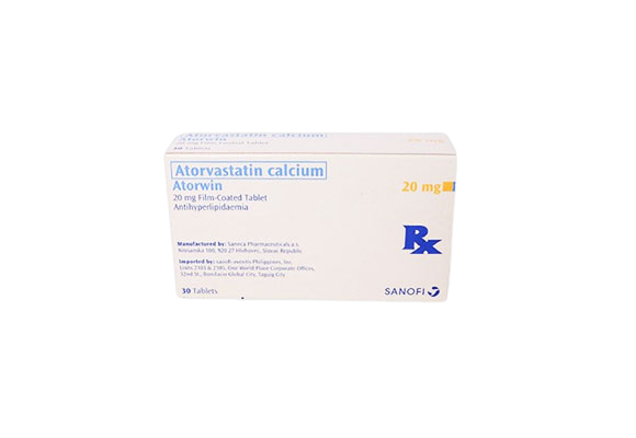 ATORWIN Atorvastatin Calcium 20mg Film-Coated Tablet 1's price in the ...