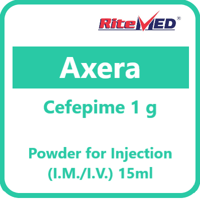 AXERA Cefepime Hydrochloride 1g Powder for IV/IM Injection 15mL price in the Philippines ...