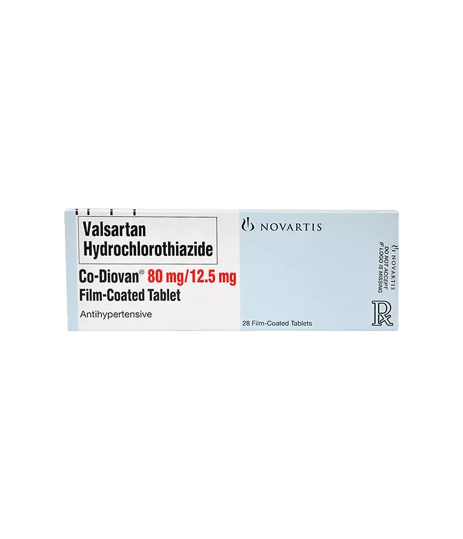 CO-DIOVAN Valsartan / Hydrochlorothiazide 80mg / 12.5mg Film-Coated ...