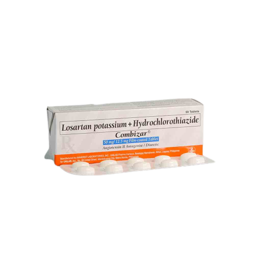 COMBIZAR Losartan Potassium / Hydrochlorothiazide 50mg / 12.5mg Film ...