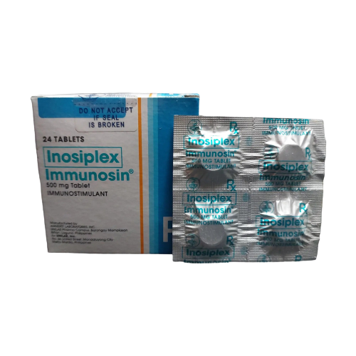 IMMUNOSIN Inosiplex 500mg Tablet 1's price in the Philippines | MedsGo ...