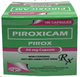 PIROX PIROXicam 20mg Capsule 100's price in the Philippines | MedsGo ...