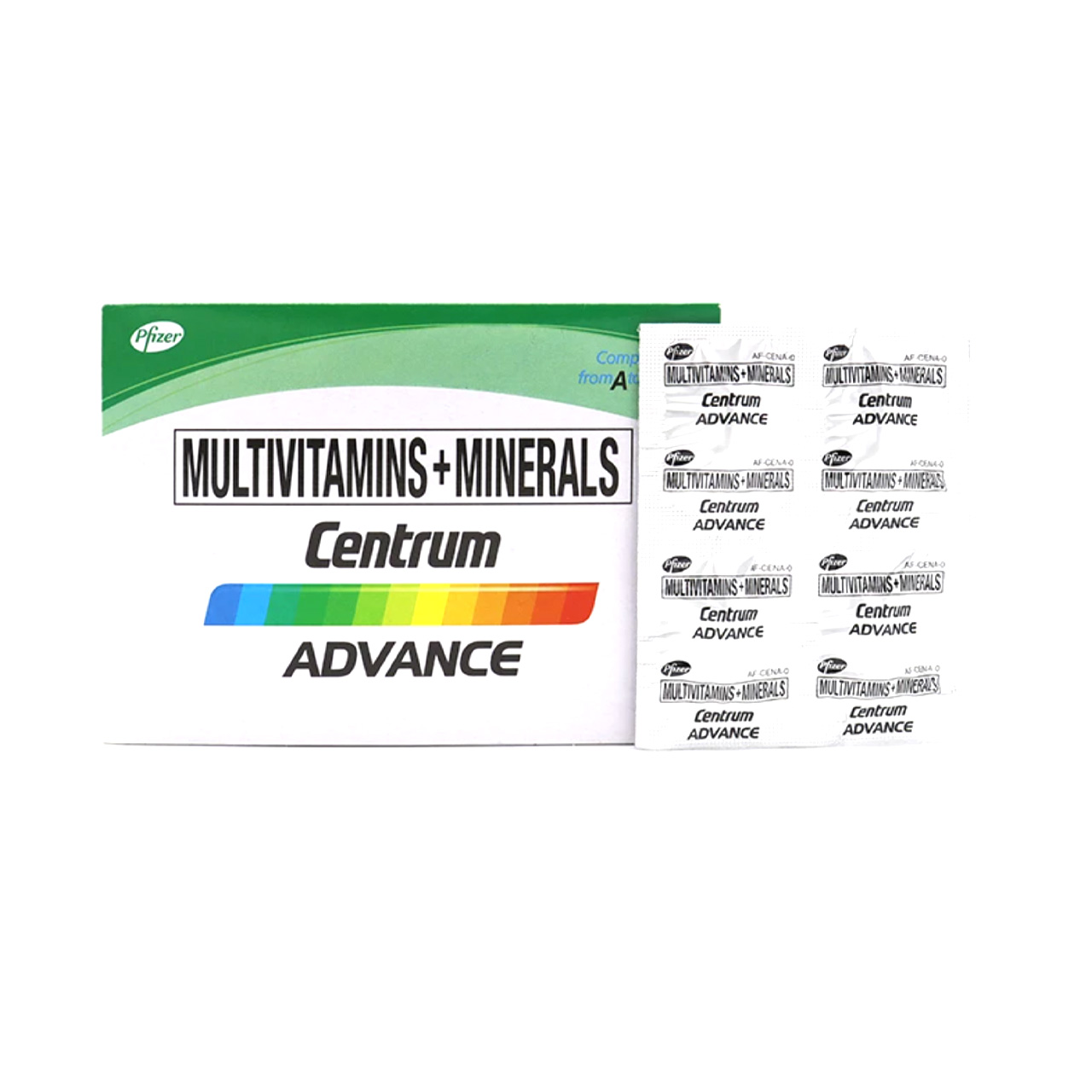 Buy Centrum silver advance multivitamins / minerals film-coated tablet ...