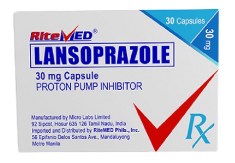 LANCID Lansoprazole 30mg Capsule 30's price in the Philippines | MedsGo ...
