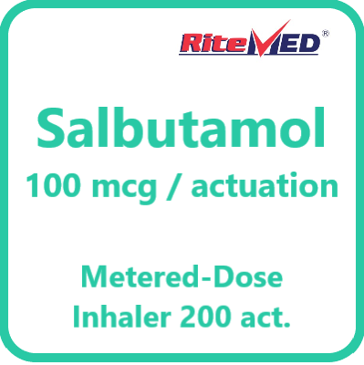 PROVEXEL Salbutamol 100mcg / actuation Metered-Dose Inhaler ...