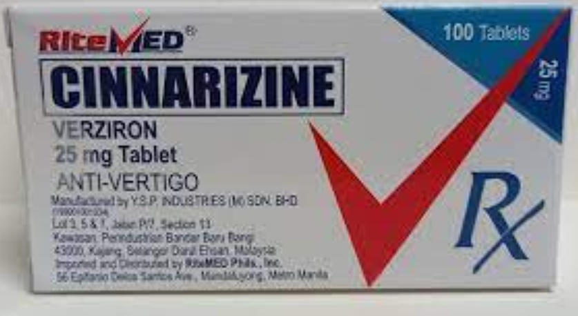 RITEMED Cinnarizine 25mg Tablet 100's price in the Philippines | MedsGo ...