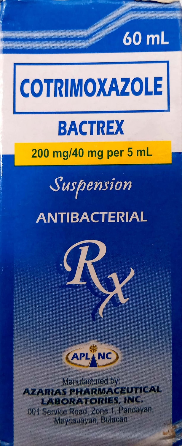 BACTREX Cotrimoxazole 200mg / 40mg per 5mL Suspension 60mL price in the ...