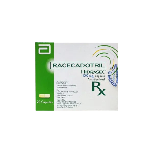 HIDRASEC Racecadotril 100mg Capsule 1's price in the Philippines ...