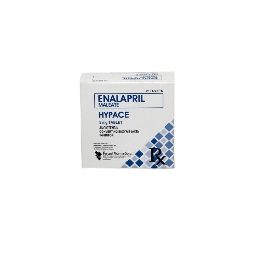 HYPACE Enalapril Maleate 5mg Tablet 1's price in the Philippines ...
