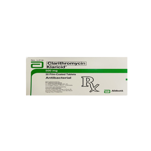 KLARICID Clarithromycin 500mg Tablet 1's price in the Philippines ...