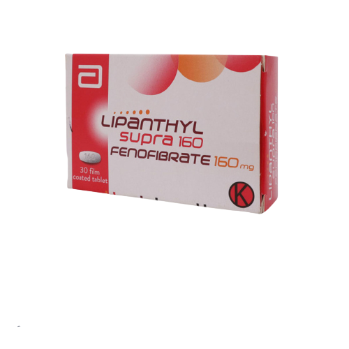 LIPANTHYL SUPRA Fenofibrate 160mg Film-Coated Tablet 1's price in the ...