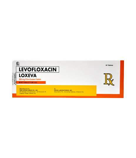LOXEVA Levofloxacin 500mg Film-Coated Tablet 1's price in the ...