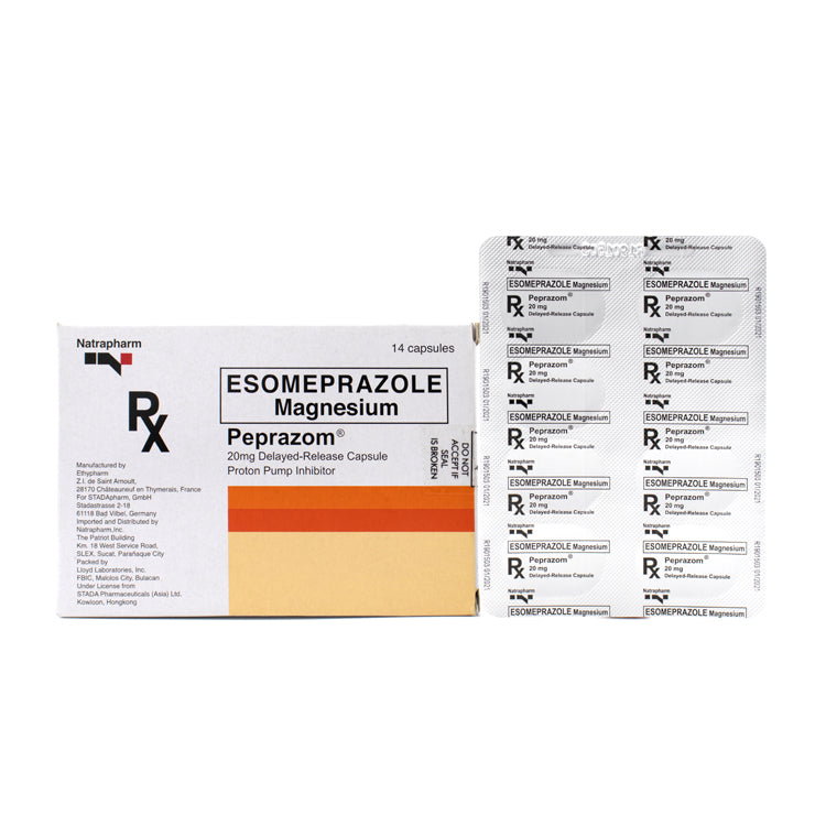 PEPRAZOM Esomeprazole 20mg Delayed-Release Capsule 1's price in the ...