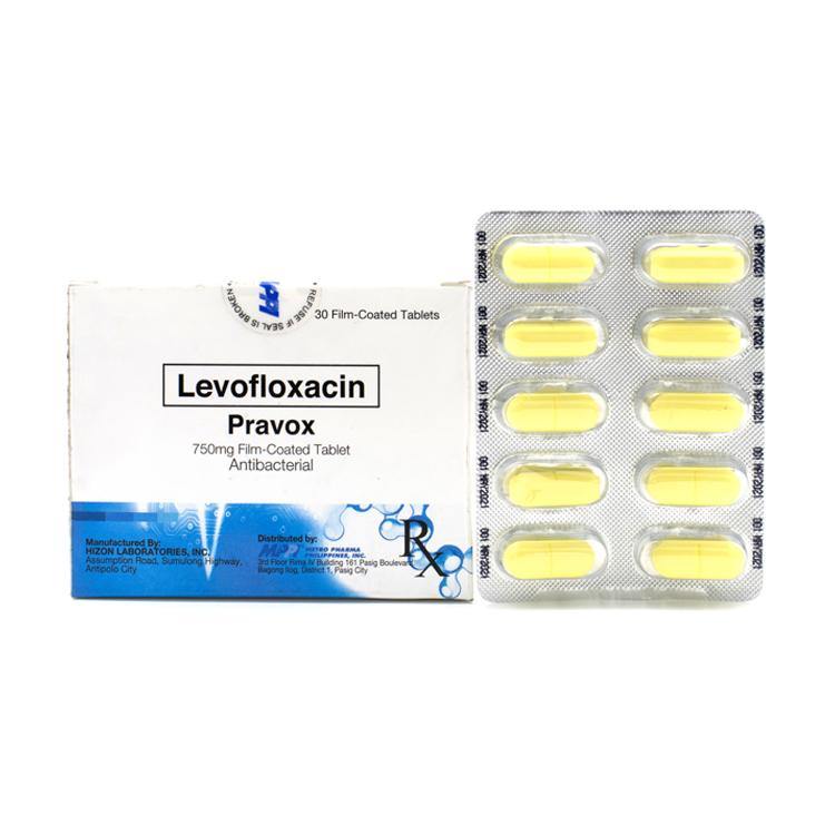 PRAVOX Levofloxacin Hemihydrate 750mg Film-Coated Tablet 1's price in ...