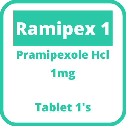 RAMIPEX 1 Pramipexole Hydrochloride 1mg Tablet 1's price in the ...