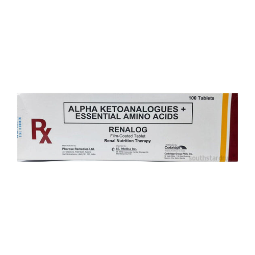 RENALOG Ketoanalogues / Essential Amino Acids Film-Coated Tablet 1's ...