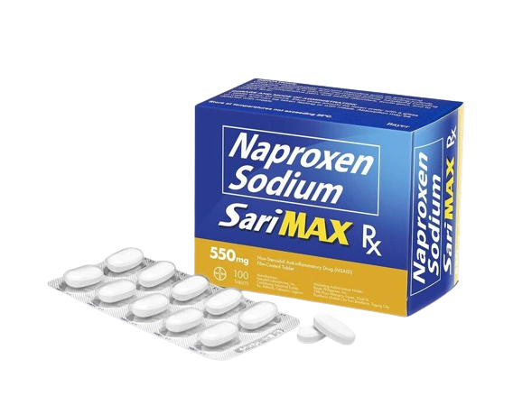 SARIMAX Naproxen Sodium 550mg Film-Coated Tablet 1's price in the ...