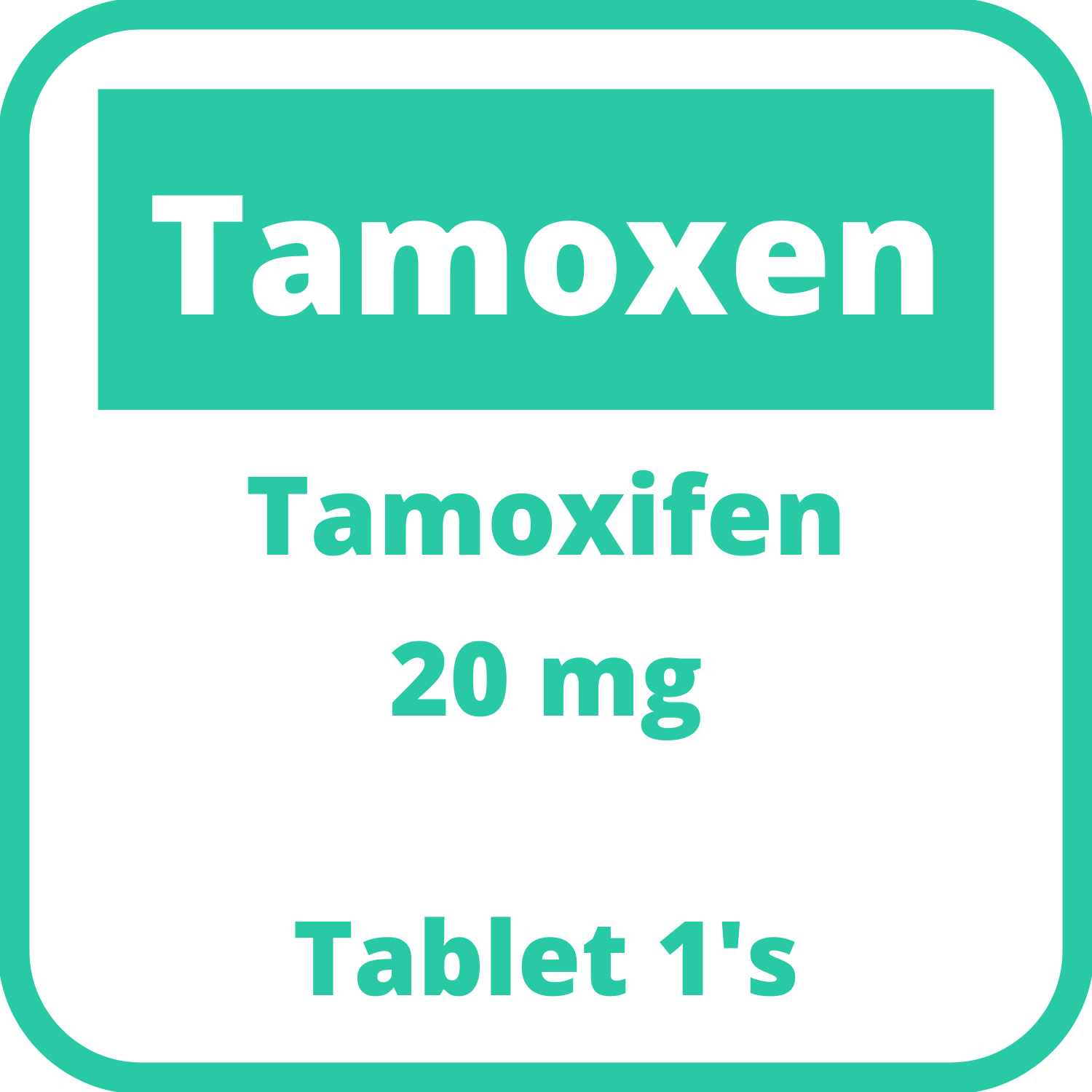 TAMOXEN Tamoxifen Citrate 20mg Film-Coated Tablet 1's price in the ...